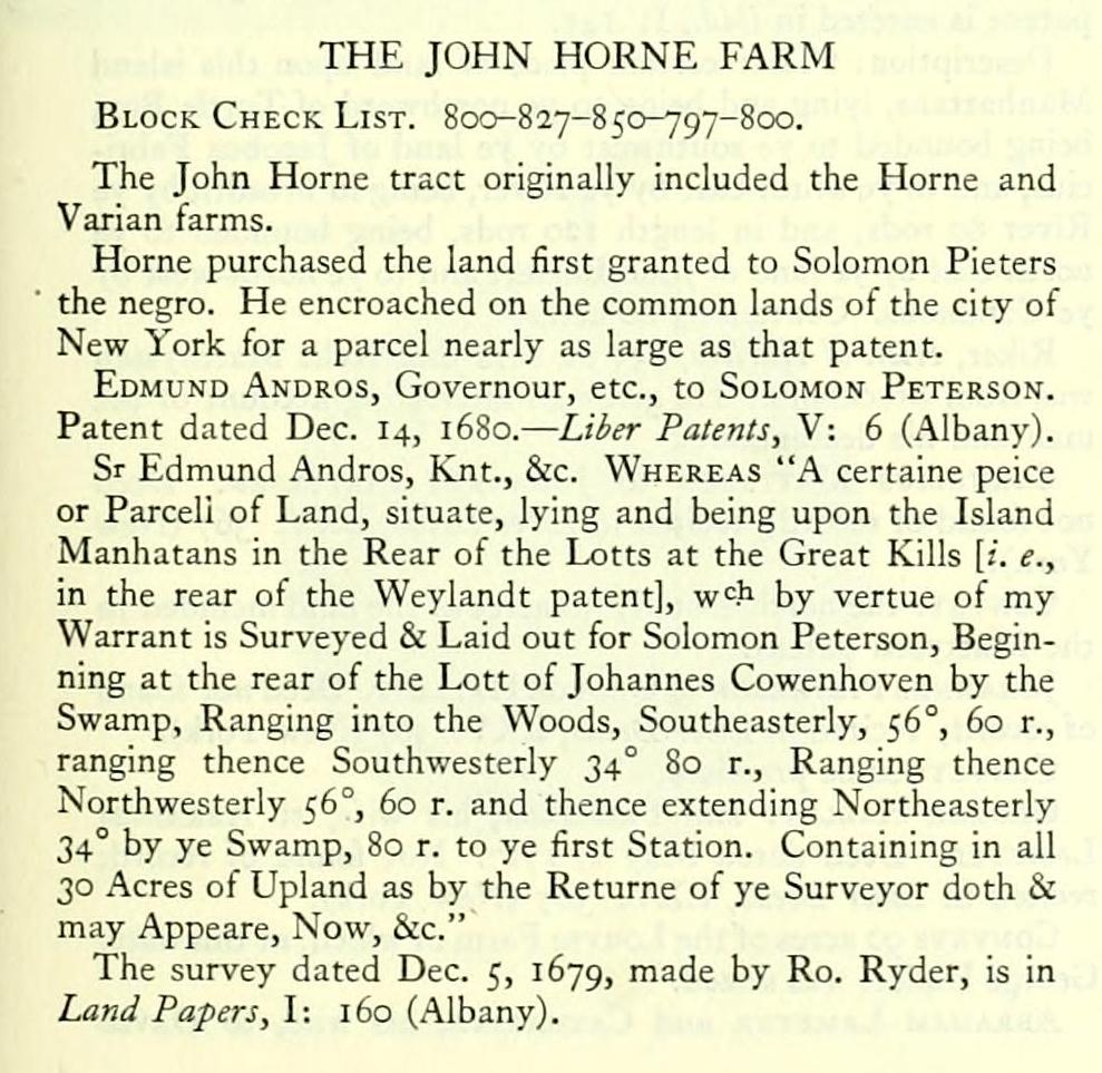 Lots: original_grants_and_farms_John Horne Farm | Mapping Early New ...