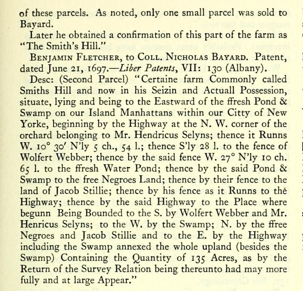 Lots: original_grants_and_farms_The Grant to Big Manuel | Mapping Early ...